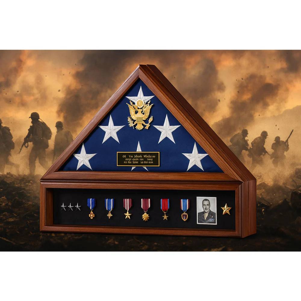 Flag and Medal Display Cases – High Quality Tribute for Heroes – The ...
