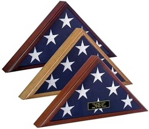 American Flag Display Case, Flag Display case, Wood Flag Display case ...