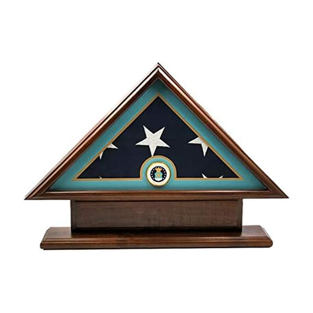 5x9 Air Force Flag Display Case for American Veteran Burial – The ...
