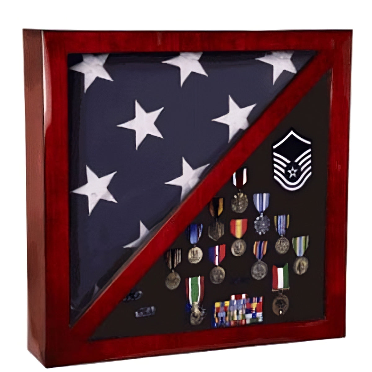 Flag And medal Display case, award and flag case – The Military Gift Store