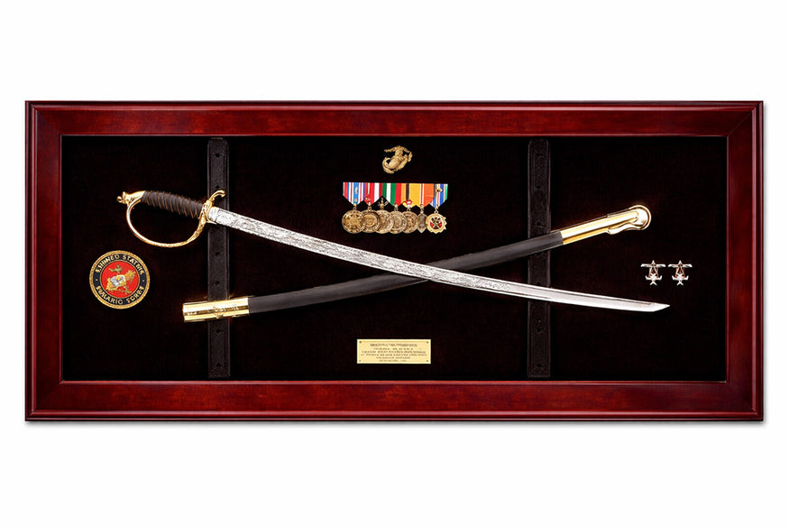 Sword Display Cases – Tagged "USMC NCO Sword Display Case" – The ...