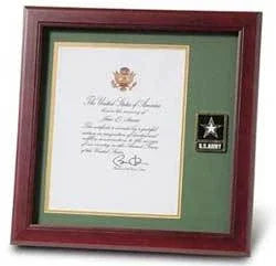 Go Army Medallion, Army Presidential Certificate Frame – The Military ...