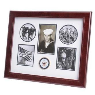 U.S. Navy Medallion 5 Picture Collage Frame Small U.S. Navy Medallion ...