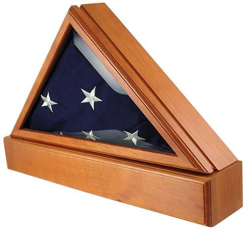 Flag Connections Officers Flag Display Case for 5ft x 9.5ft Flag and ...
